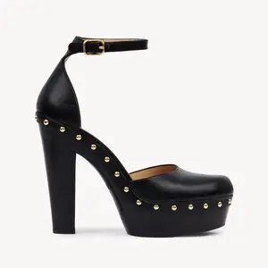 Chloé Lola Platform Pumps - Eggshell