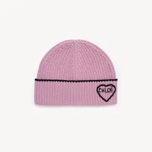 Chloé Encoeur Beanie - Misty Mauve