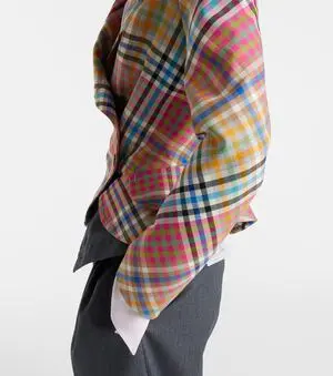 VIVIENNE WESTWOOD Stormy Asymmetric Wool Blazer