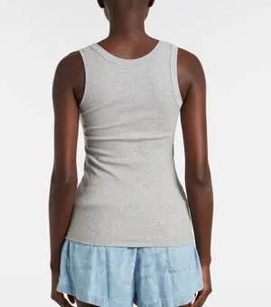 Versace Cotton-blend Top - Grey