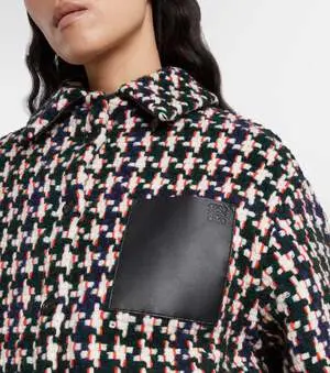 Loewe Leather-trimmed Overshirt