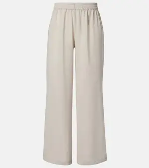 Jade Swim Mika Sheer Wide-leg Pants - Grey