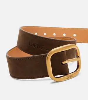 Loewe Leather Belt - Brown