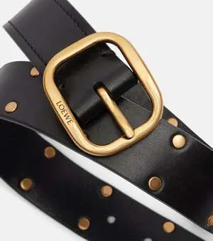 Loewe Studded Leather Belt