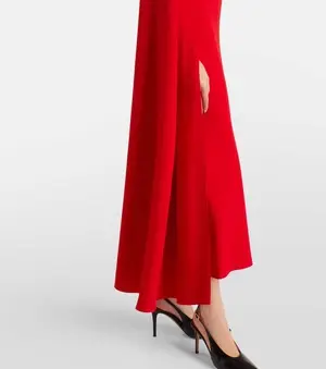 Roland Mouret Caped Cady Gown
