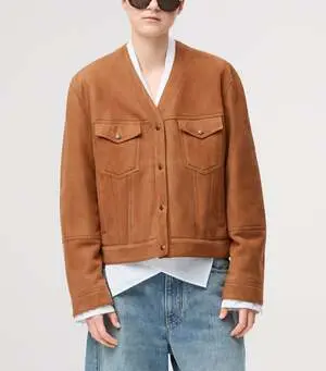 Loewe Lambskin Shearling-lined Jacket
