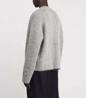 REPRESENT Alpaca-blend Logo Oversized Sweater