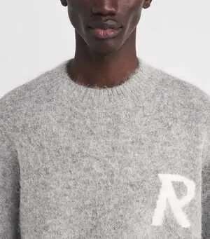 REPRESENT Alpaca-blend Logo Oversized Sweater