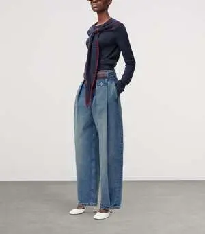 Loewe Pleated Boyfriend Jeans