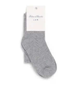 TARTINE ET CHOCOLAT Cotton-blend Socks - Grey