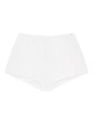 ANINE BING Fran Boyshorts - White