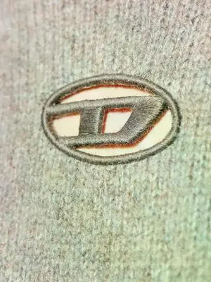 DIESEL® Logo Cut-out Sweater - Neutrals