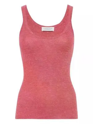 Gabriela Hearst Cinxia Fine-ribbed Tank Top - Pink