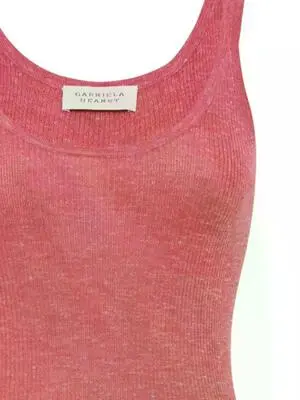 Gabriela Hearst Cinxia Fine-ribbed Tank Top - Pink