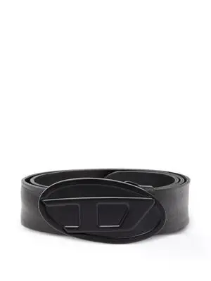 DIESEL® B-1dr 2.0 Oval-plaque Belt - Black
