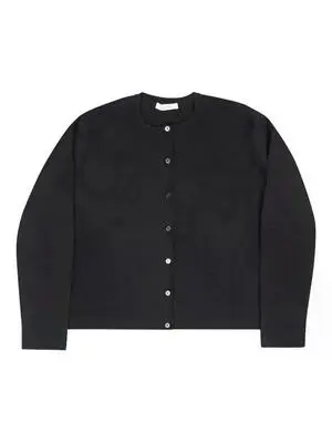 THE ROW Long-sleeve Cardigan - Black