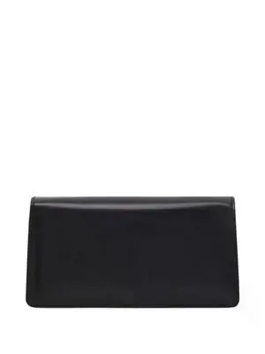 FERRAGAMO Crystal-embellished Gancini Clutch