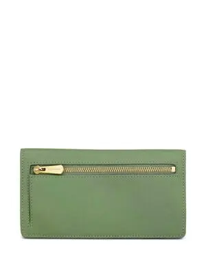 FERRAGAMO Gancini Continental Wallet - Green