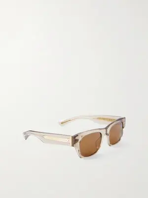 Oliver Spencer Kasdan Square Frame Sunglasses