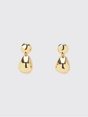 Phoebe Philo Plated Sterling Silver Drop Earrings - Gold