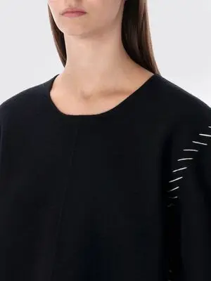 THE GARMENT Sweater With Contrast Stitching