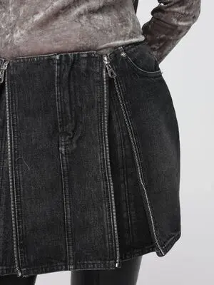 JEAN PAUL GAULTIER Denim Skirt - Black