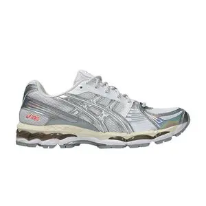 Asics Silver Tone Shoes For Men