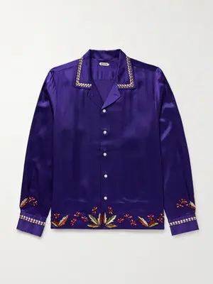 Bode Embroidered Shirts For Men
