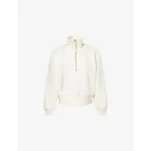 Varley Roselle Half-zip Fleece Sweatshirt - Egret