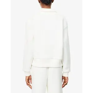 Varley Roselle Half-zip Fleece Sweatshirt - Egret
