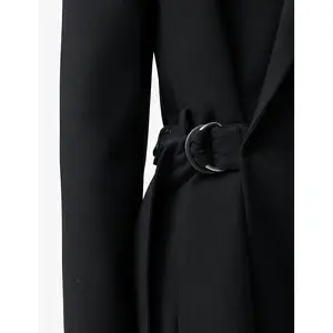 Loewe Peak-lapel Wool-blend Jacket - Black