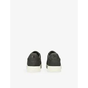 Cole Haan Grandpro Luxe Suede Trainers - Grey/d.cmb