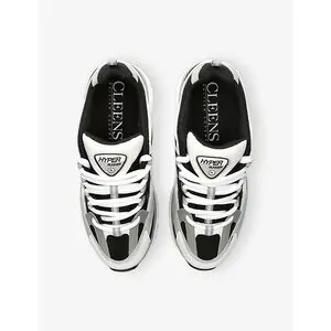 CLEENS Hyper Leather And Mesh Trainers