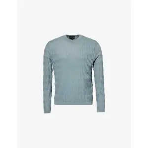 Emporio Armani Men Patterned Knitwear For Men