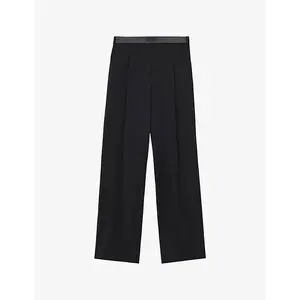 Loewe Pleated Straight-leg Wool Trousers