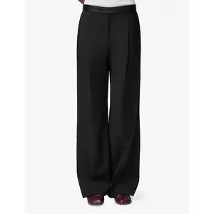 Loewe Pleated Straight-leg Wool Trousers