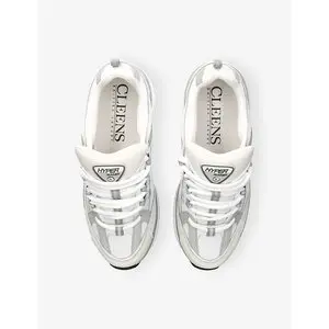 CLEENS Hyper Leather And Mesh Trainers