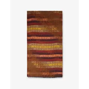 Paul Smith Graphic-print Woven Scarf - Red
