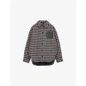 Loewe Dogtooth Patch-pocket Overshirt
