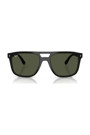 Ray-ban Sunglasses With Square Frame And Solid Lenses