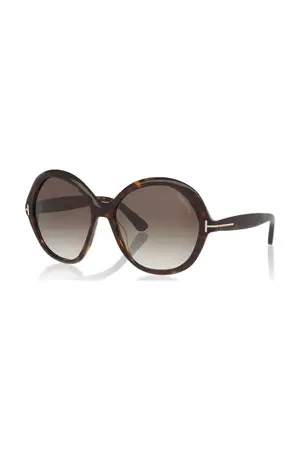 TOM FORD Sunglasses With Round Frame - Red