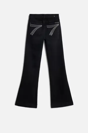 7 For All Mankind Tailorless Dojo Flare Leg Trousers