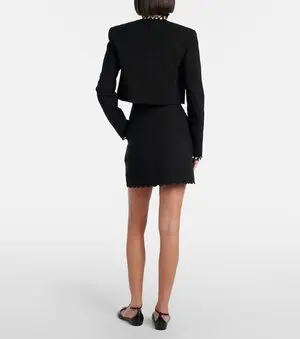 Chloé High-rise Cotton Miniskirt