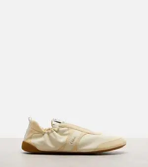 Chloé Kick Leather Sneakers