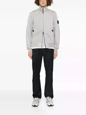 Stone Island Logo-patch Bomber Jacket