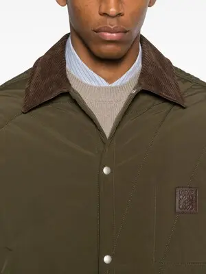 Loewe Padded Overshirt - Green