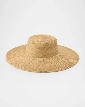 Helen Kaminski Nathalia Raffia Sun Hat - Natural