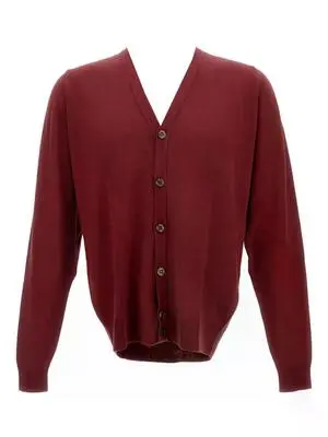 John Smedley V-neck Merino Wool Cardigan