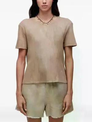 OSKLEN Metallic Ribbed T-shirt