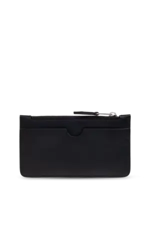 AMI Paris Leather Card Holder
